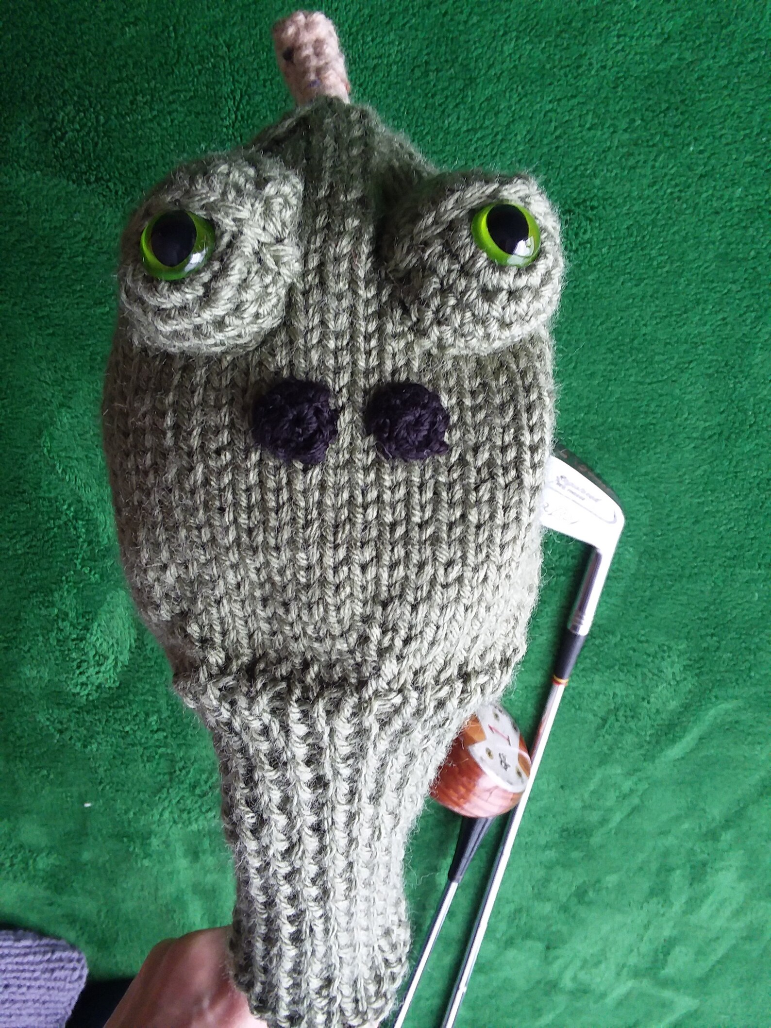 Hand Knit Lizard Iguana Dinosaur Reptile Golf Club Cover - Etsy