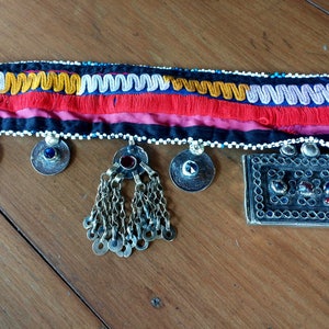 Tribal Gypsy Belt, Tribal Belly Dance, Kuchi Fusion Belt, Belly Dance ...