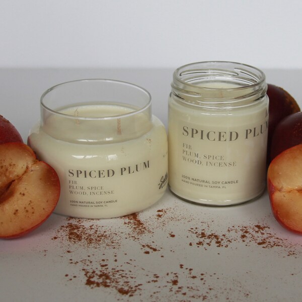 Plum Candles - Etsy