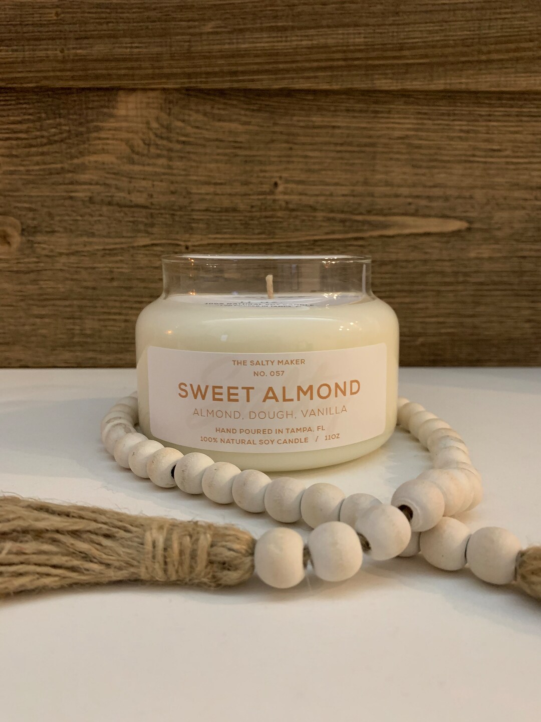 Sweet Almond - Natural Soy Candle and Wax Melt - Etsy