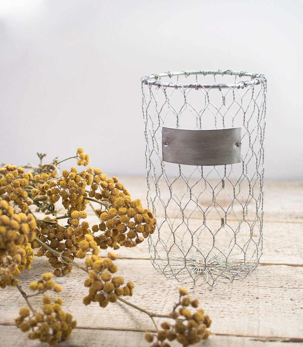 Small Metal Wire Basket 3 Sizes Country Cottage Shabby - Etsy