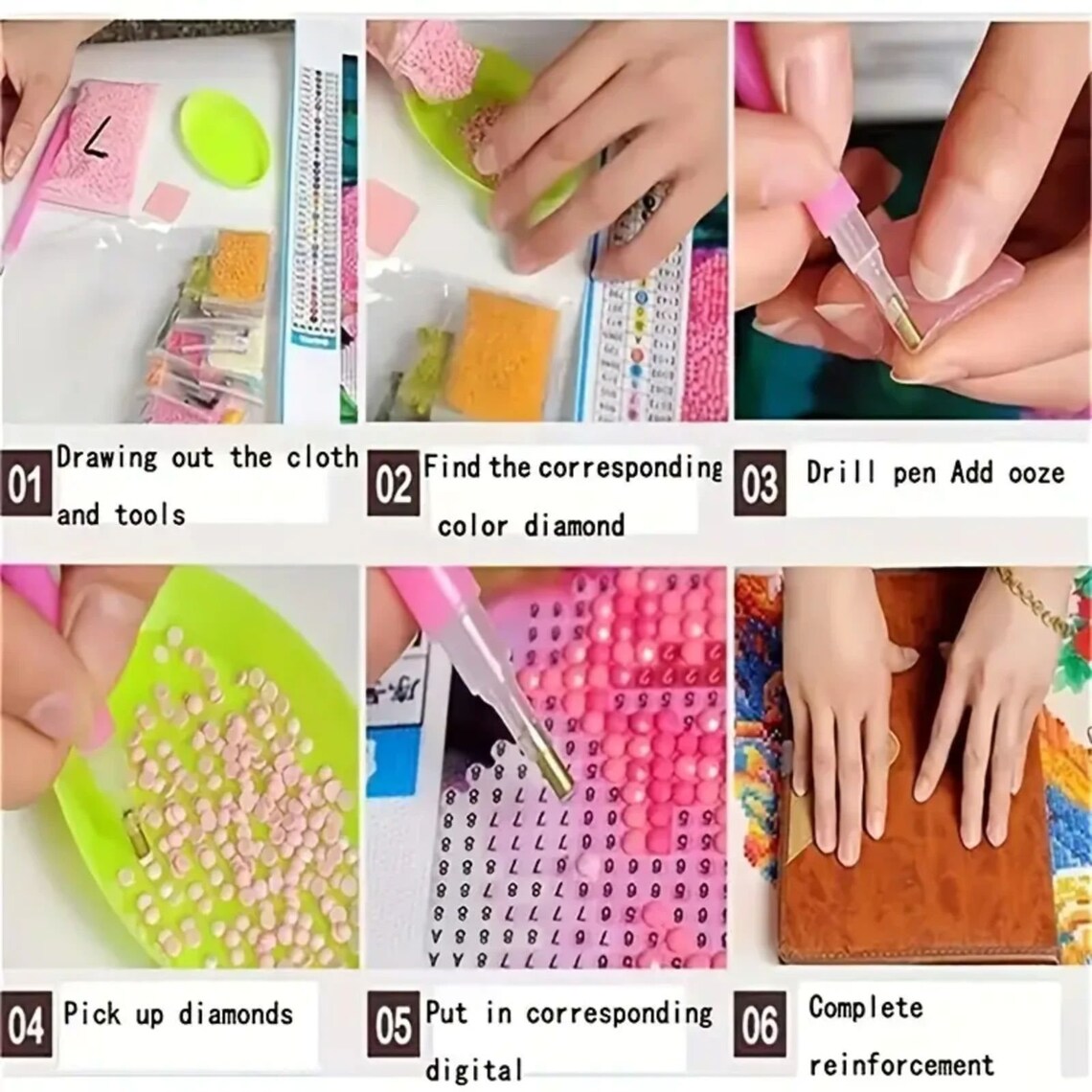 5D DIY Artificial Diamond Painting Kit Owl Book 5D Diamond Art Adult ...