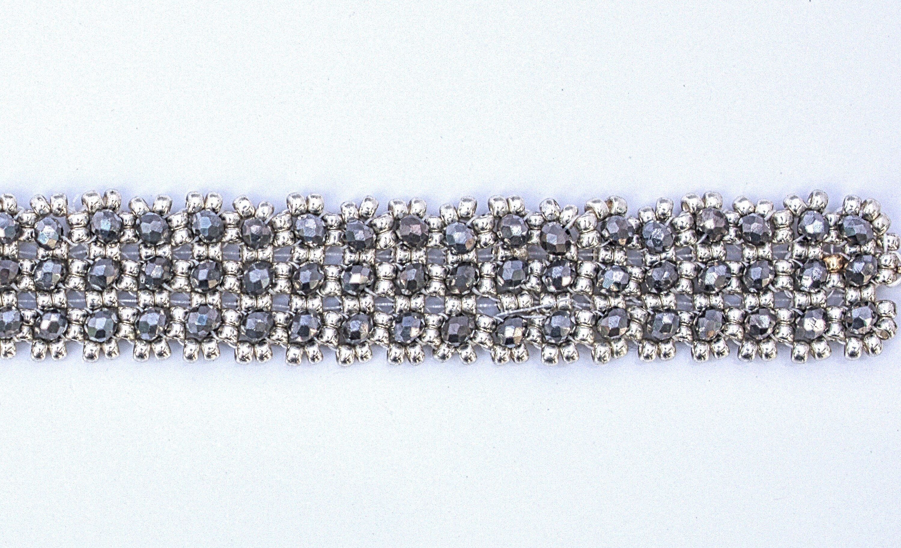 Elegant Art Deco Style Silver Crystals Cuff Bracelet Delicate - Etsy