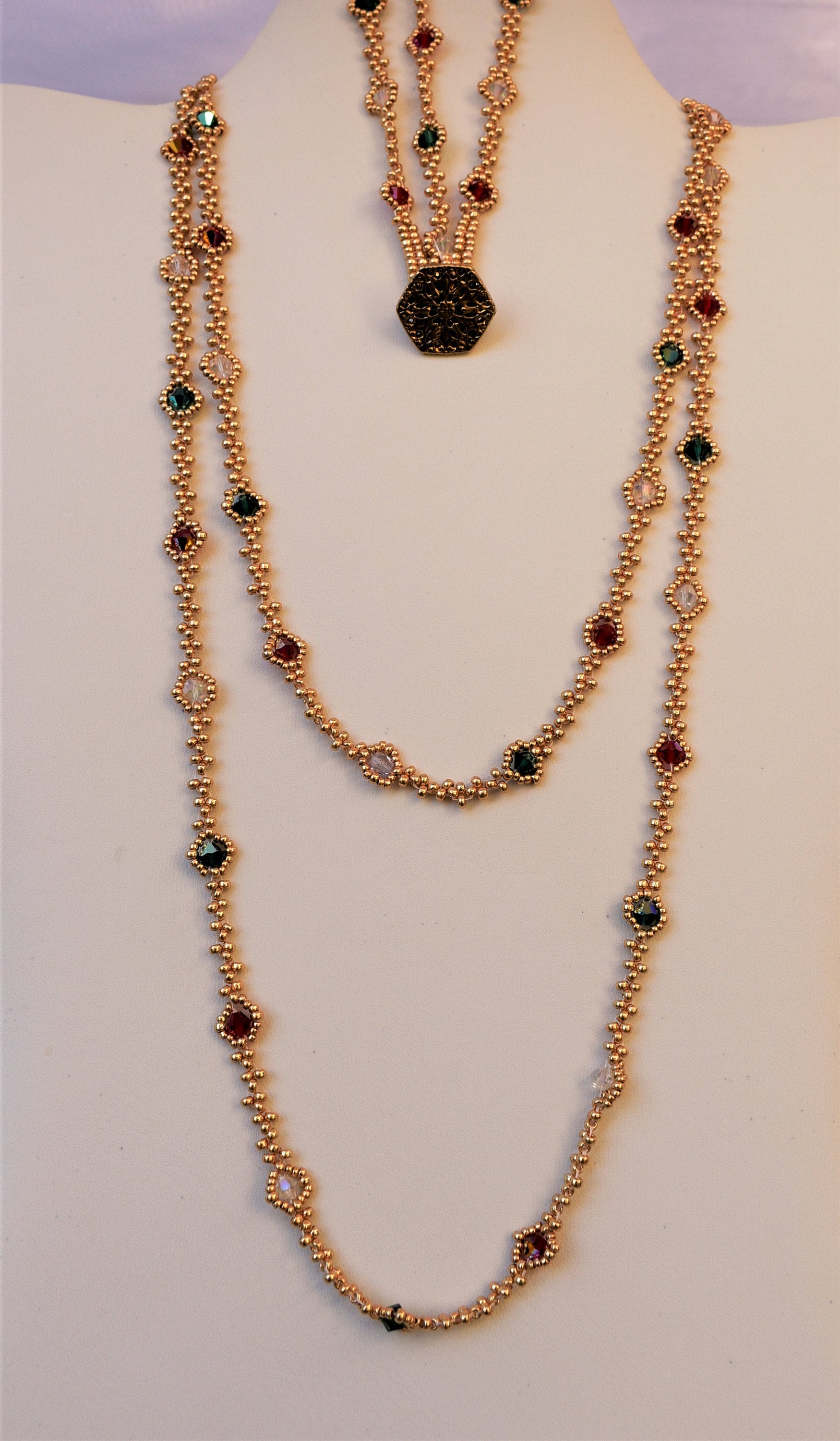 Rope Necklace Set Jewelry Set Necklace and Bracelet Set - Etsy