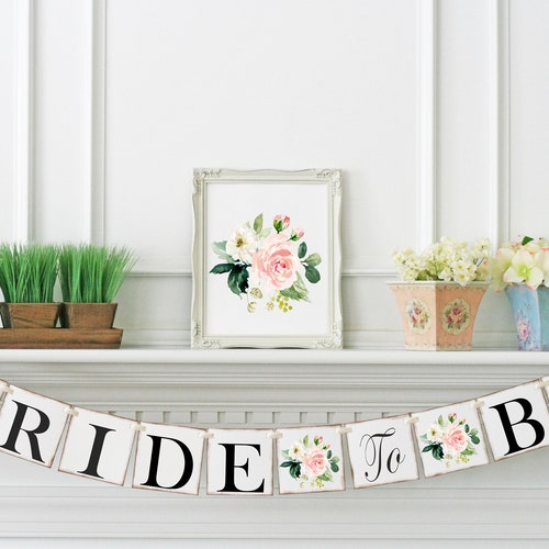 Bride to Be Banner Wedding Banner Shower Banner Bridal - Etsy