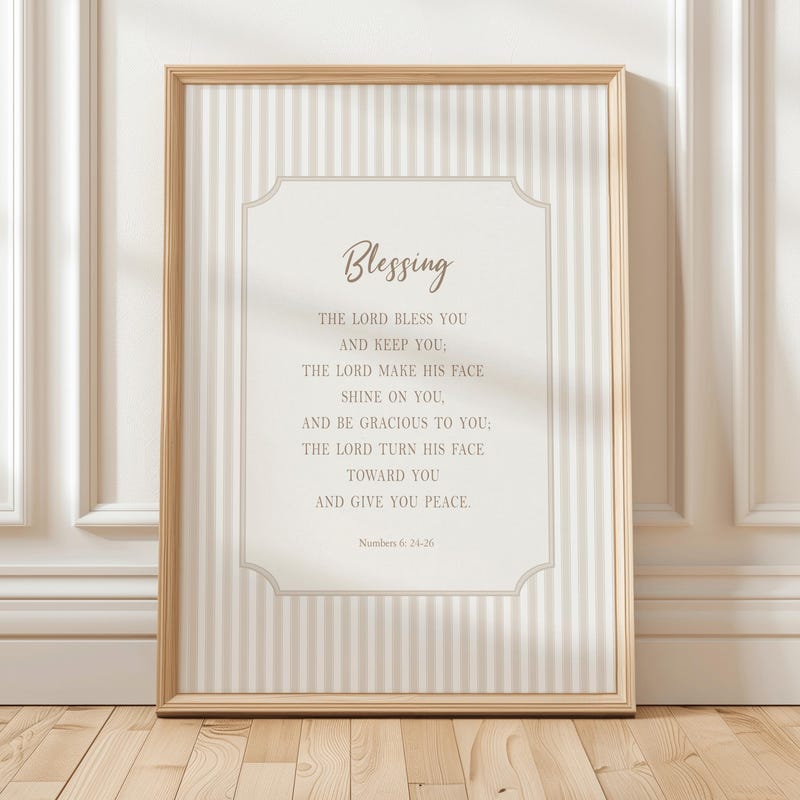 The Lord Bless You - Etsy