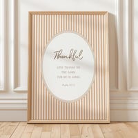 Thanksgiving Wall Art Set of 4, Fall Scripture Prints, Christian Home ...