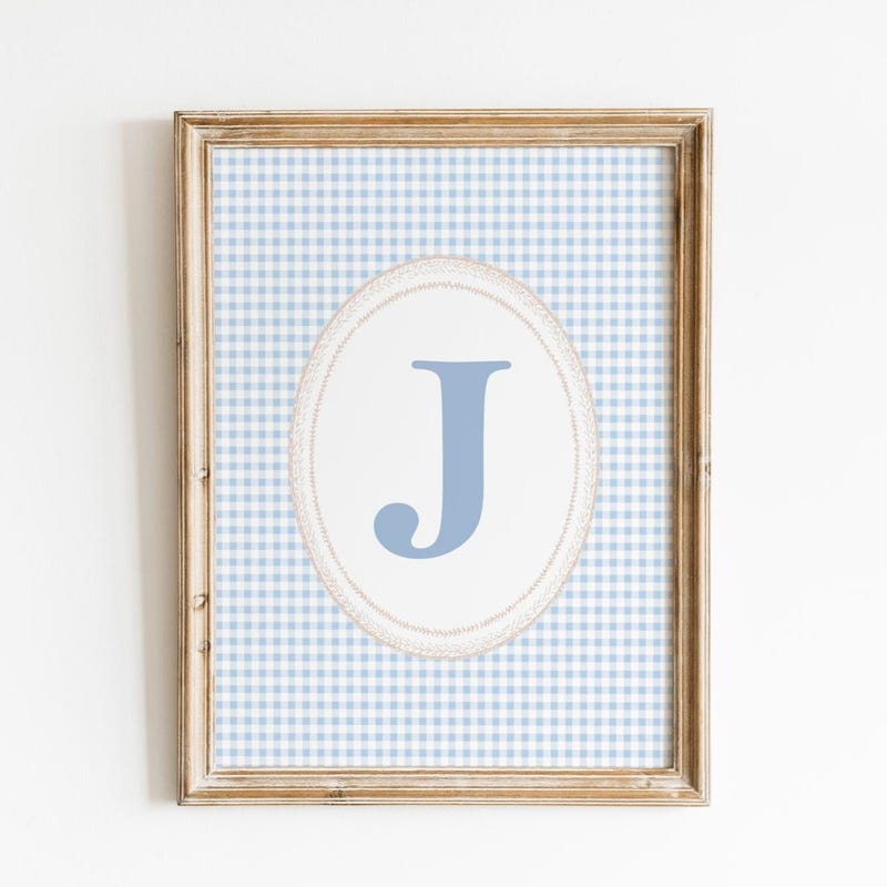 Monogram Letter J - Etsy