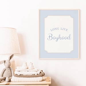 Christian Boy Nursery Wall Art Set, Blue Gingham Nursery Decor, Bear ...