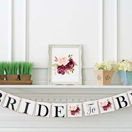 Bride to Be Banner Bridal Shower Banner Bridal Shower - Etsy