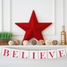 Christmas Decoration Believe Banner Christmas Banner - Etsy