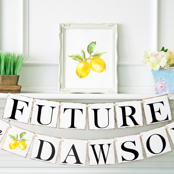 Lemon Bridal Shower - Etsy