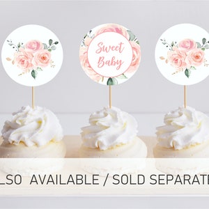 Blush Cards and Gifts Sign Baby Shower Sign Girl Pink Baby - Etsy