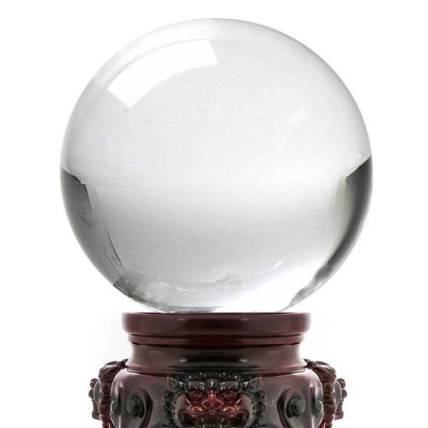 Quartz Crystal Ball - Etsy