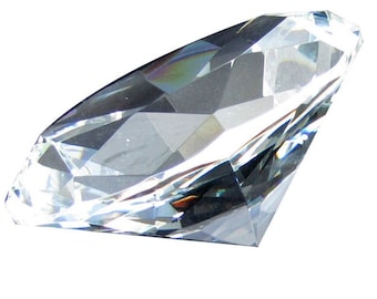 Diamond shaped glass | Etsy