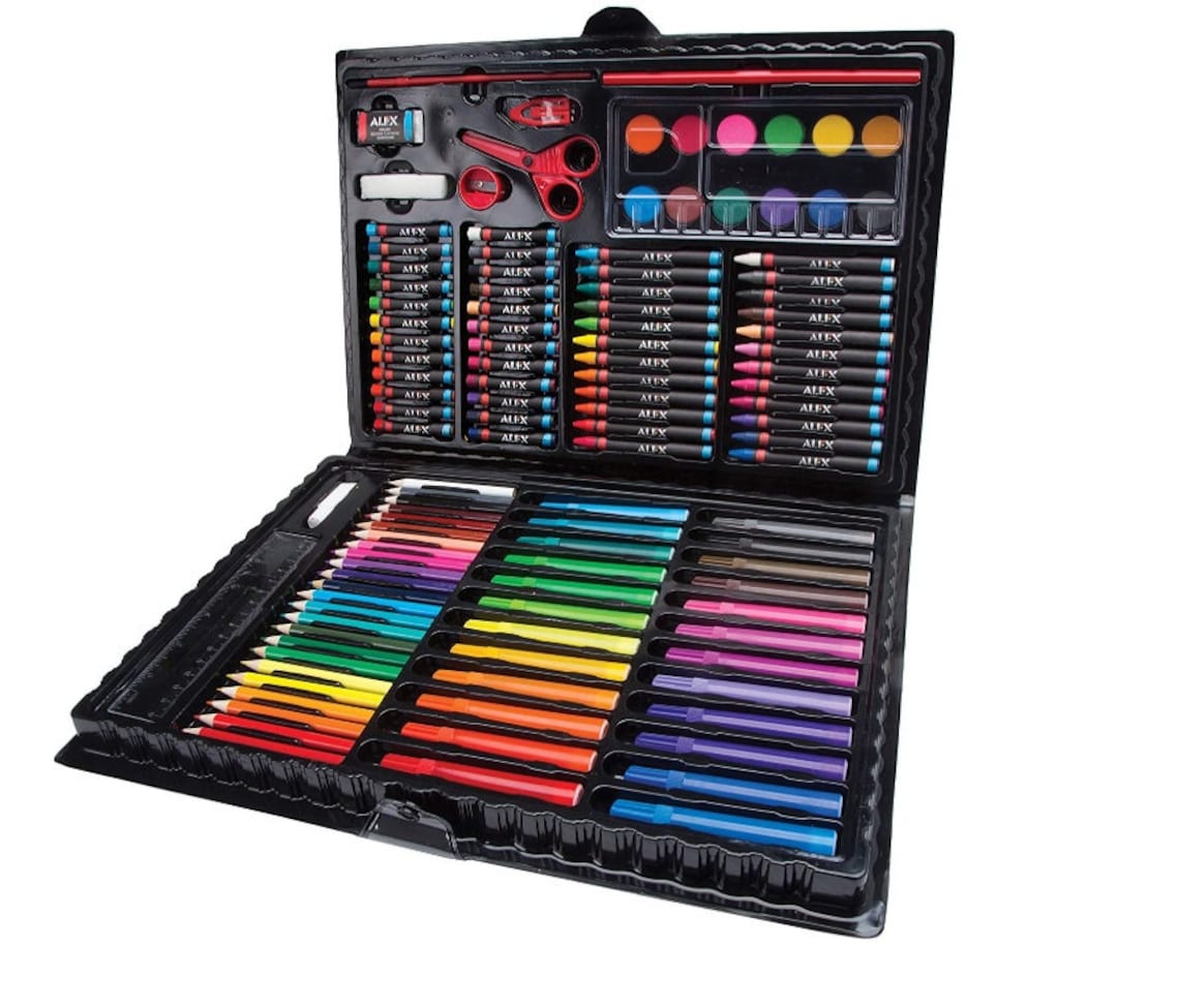 Kids Art Set 150 Piece Art Supply Set, Traveling or Indoor Art Set to ...