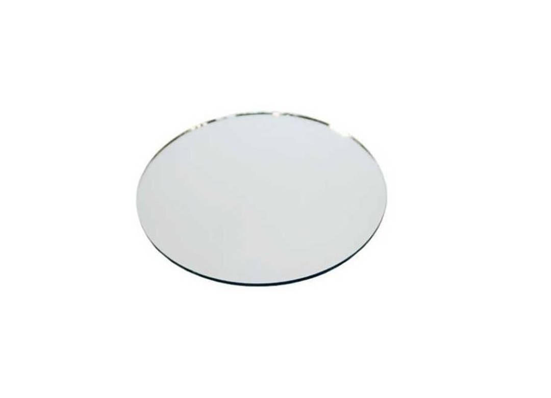 12" Diameter Round Glass Table Mirrors 10 Count for Wedding and Party ...
