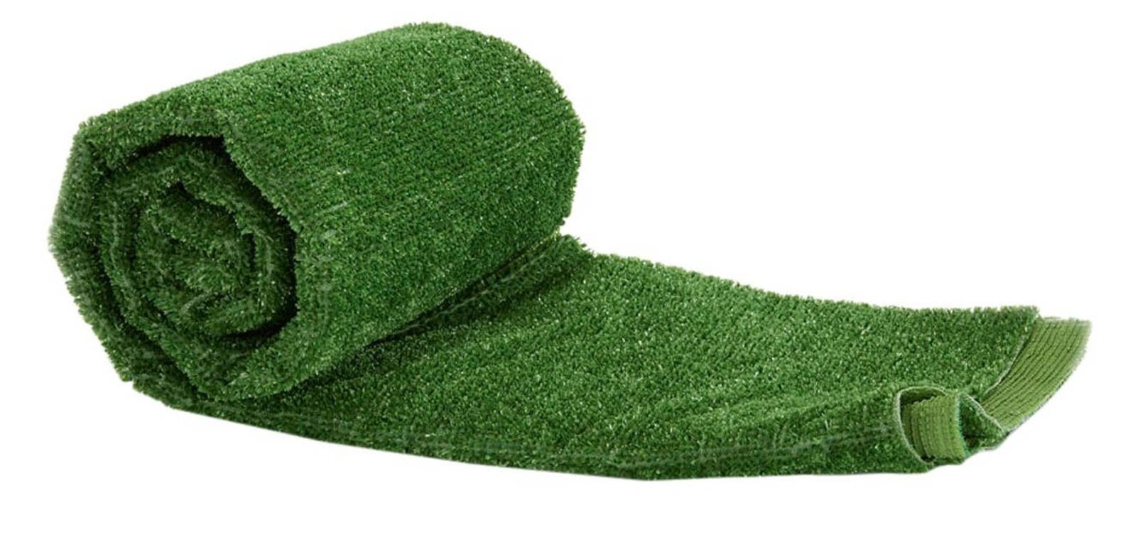 Vintage Green Grass Rug 4 by 6 Feet, Artificial Grass for Home Patio or ...