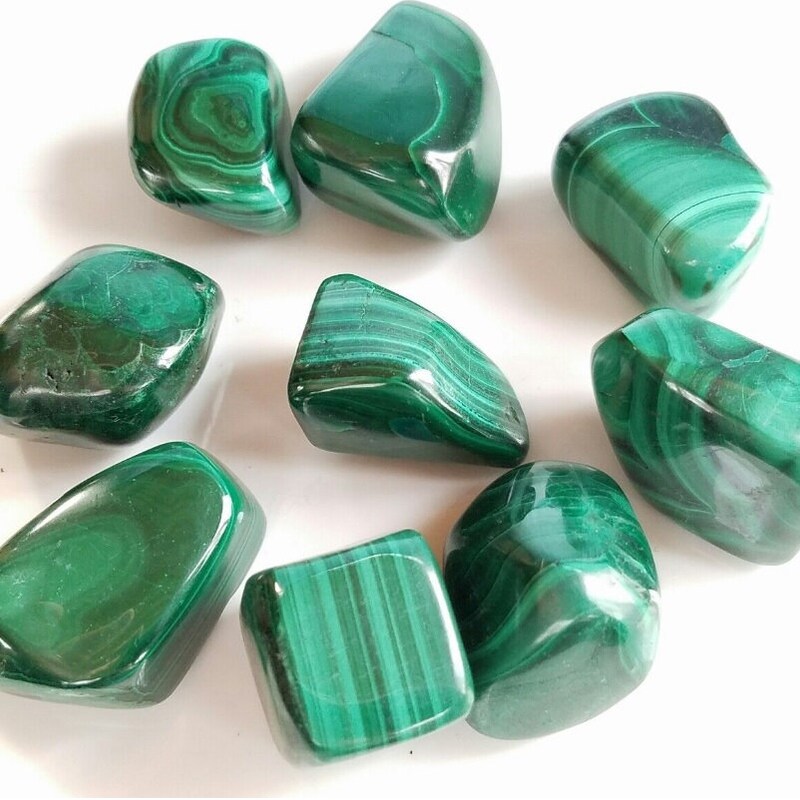 Malachite Jewelry - Etsy