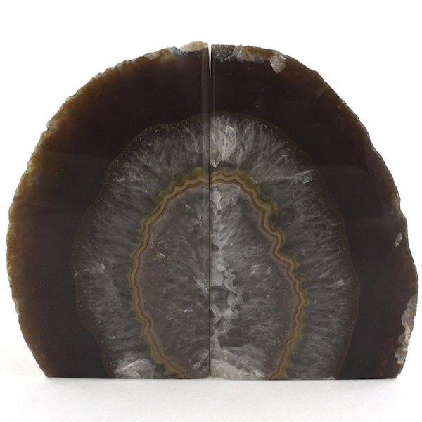 Agate Bookends - Etsy