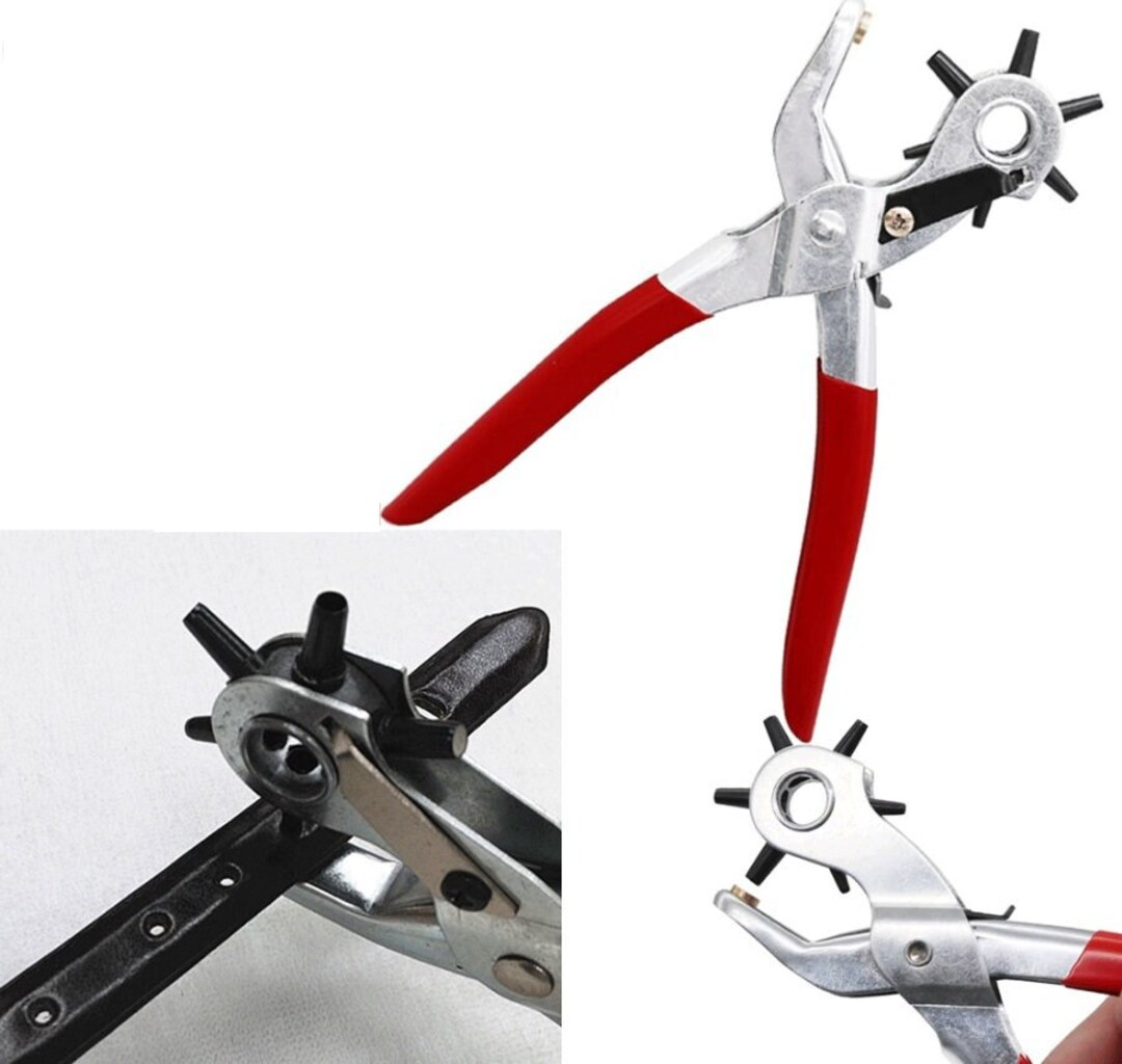 Leather Hole Punch Tool, Heavy Duty 2.0mm - 4.5mm, Professional Leather ...