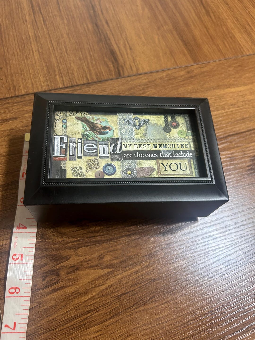 Vintage 2001 Friends Music Trinket Box, Can Replace Picture With ...