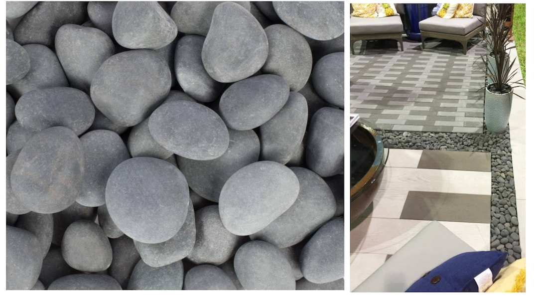 Small Natural Grey Pebbles About 1-3 Inch in 30 Pounds, Grey Color ...
