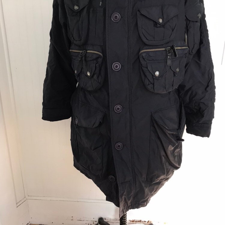 Ralph Lauren Coyote Down Jacket Coyote Hooded Ski Snow Alpine Nordic ...