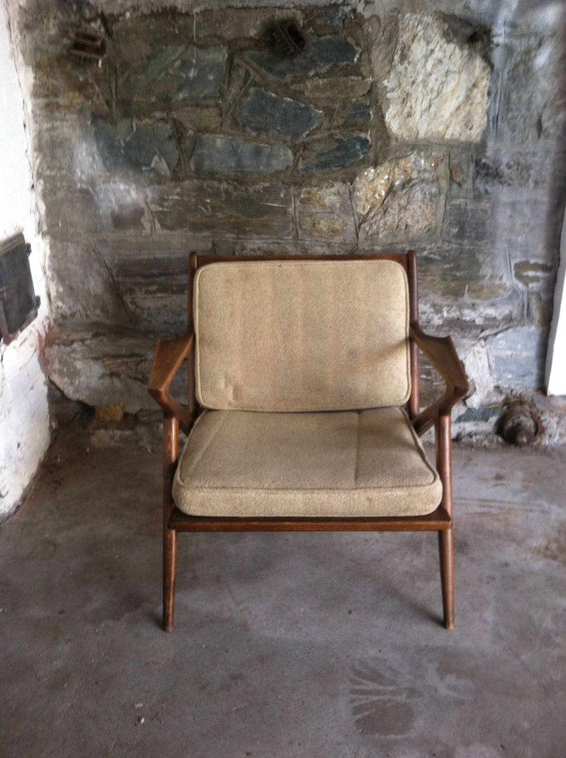Antique Z Chair Mid Century Z Chair Poul Jensen Selig Danish Modern ...