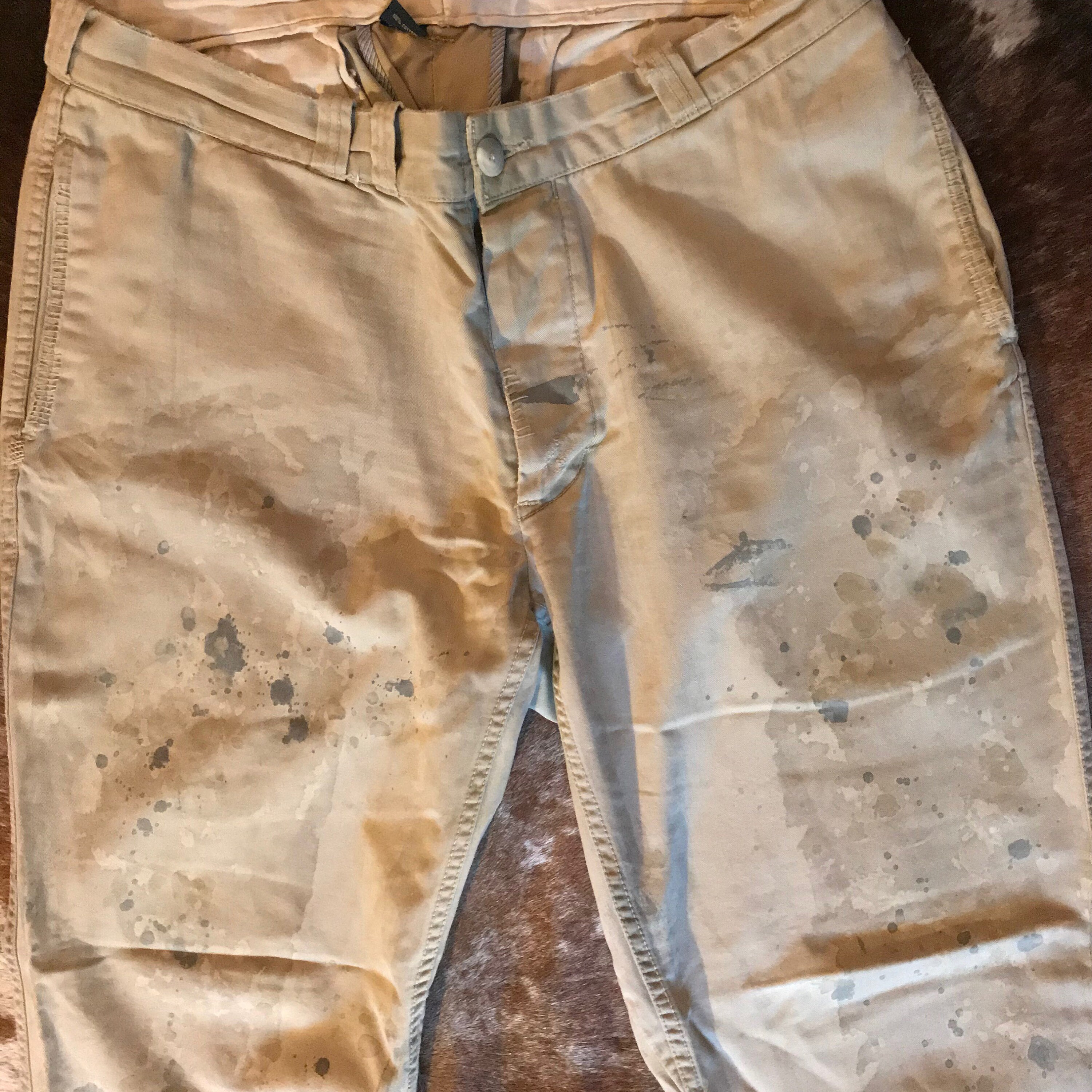 Ralph Lauren Paint Splatter Pants Painters Pants Paint Splashed Pollack ...