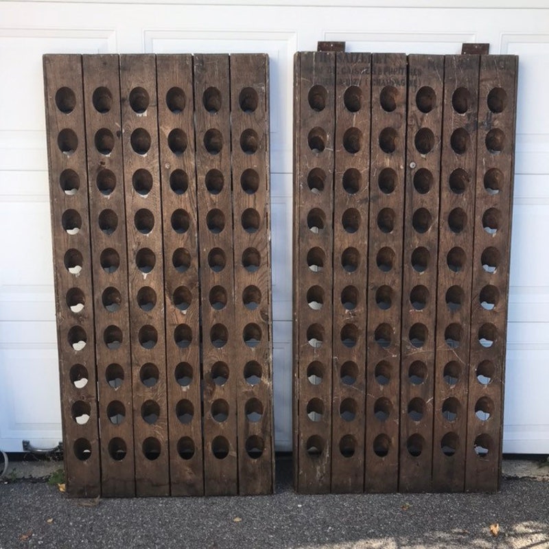 Wine Riddling Rack - Etsy