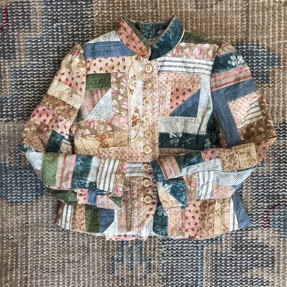 Rare Ralph Lauren Jacket Child Patchwork Western Patc… - Gem