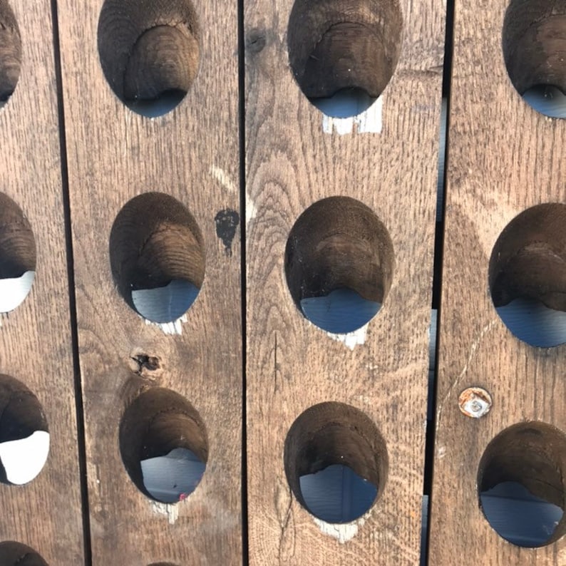 Antique French Wine Racks Riddling Rack French Wine Rack Champagne Rack ...