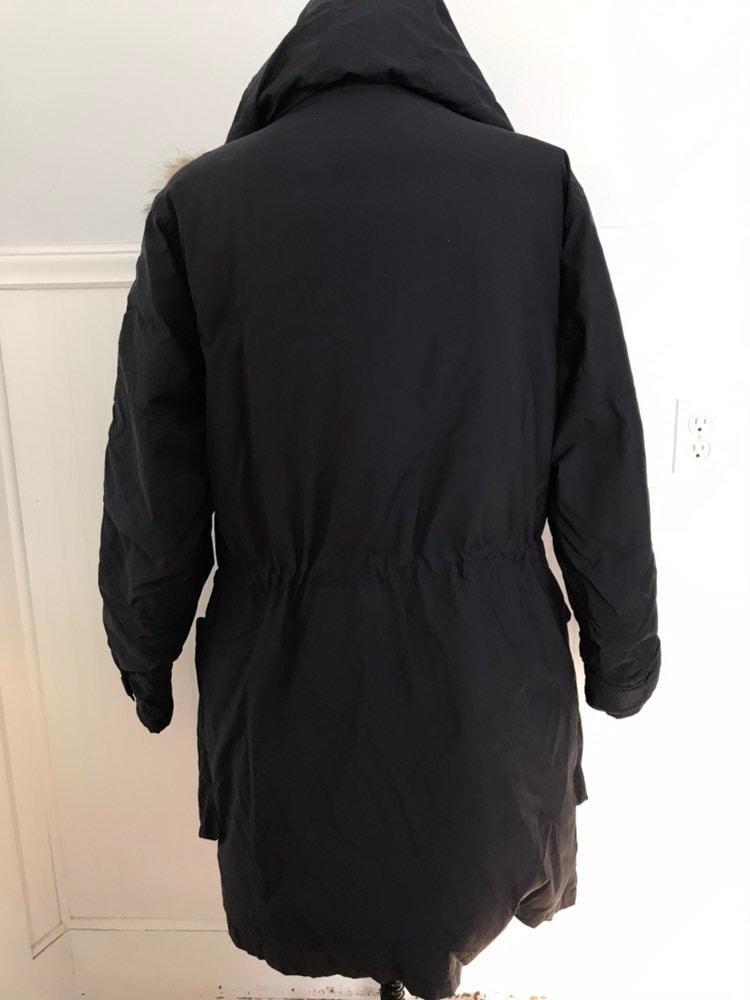 Ralph Lauren Coyote Down Jacket Coyote Hooded Ski Snow Alpine Nordic ...