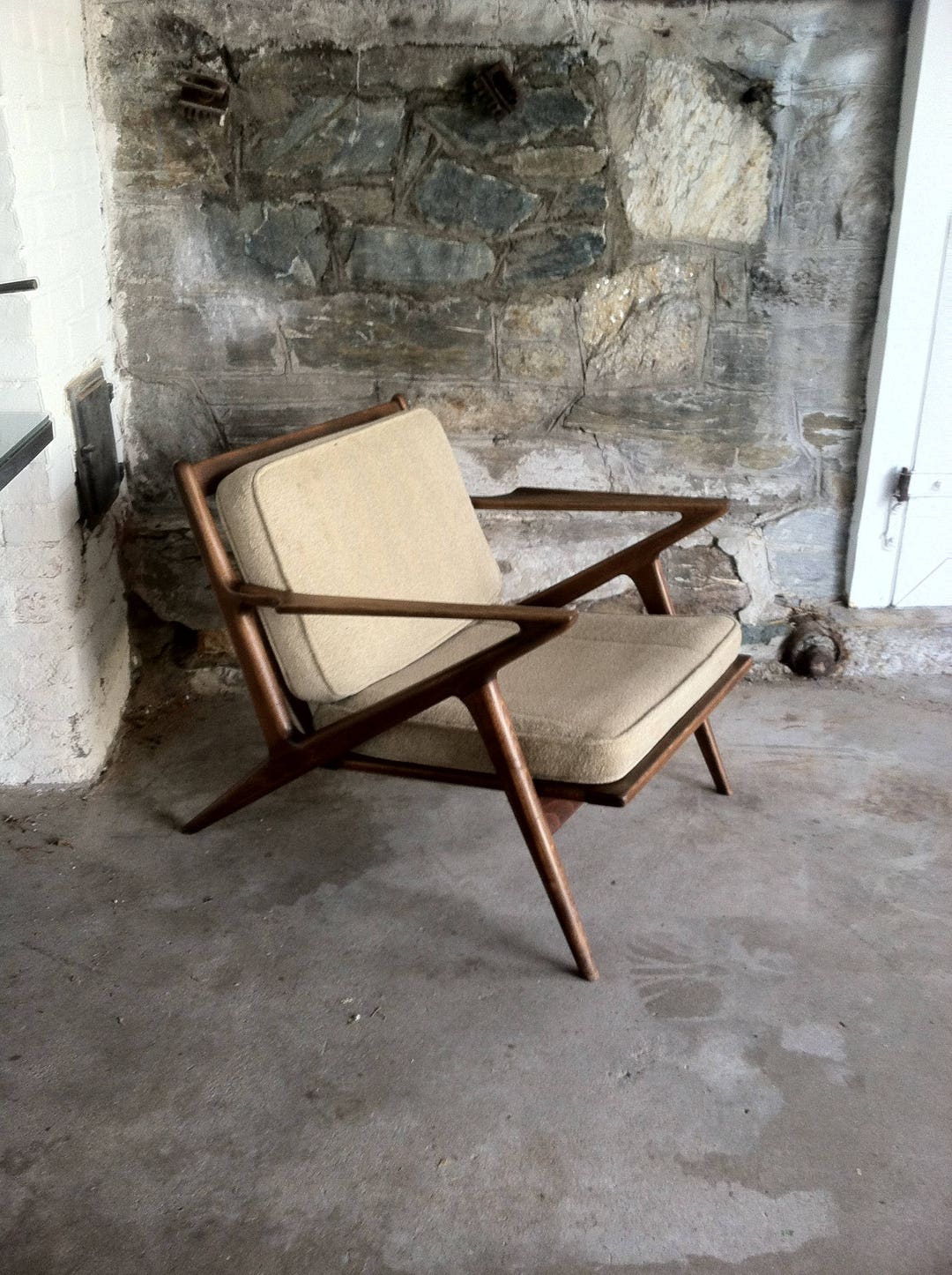 Antique Z Chair Mid Century Z Chair Poul Jensen Selig Danish Modern ...