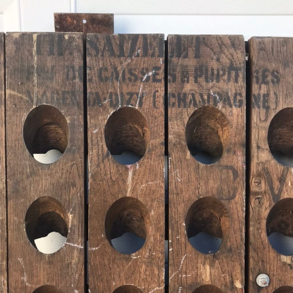 Antique French Wine Racks Riddling Rack French Wine Rack | Etsy