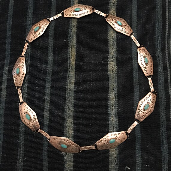 Antique Silver Concha Belt 925 Sterling Concho Belt S… - Gem