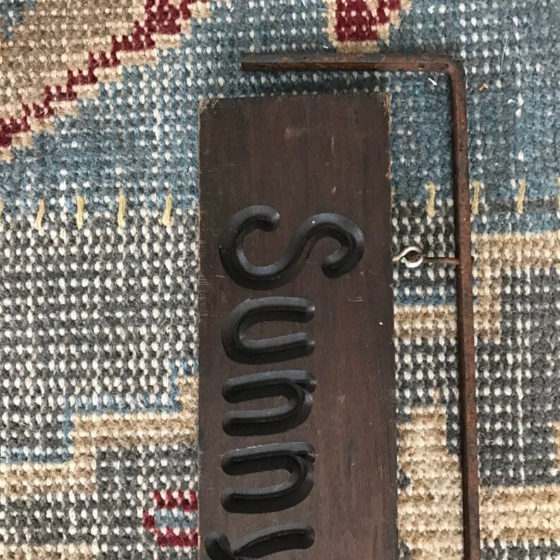 Antique Wood Sign Mid Century Cabin Sign Cottage Lakehouse Sign Wood ...