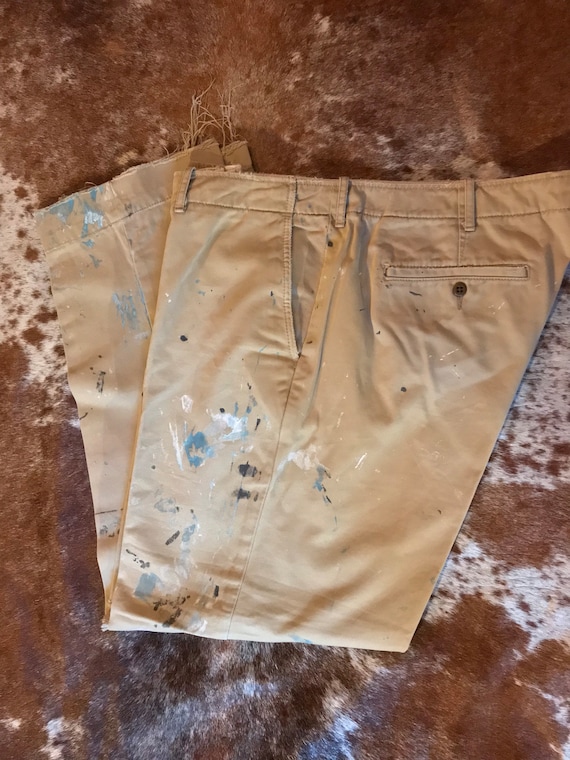 Ralph Lauren Paint Splatter Pants Painters Pants Paint Ralph Lauren Paint Splatter Pants Painters Pants Paint
