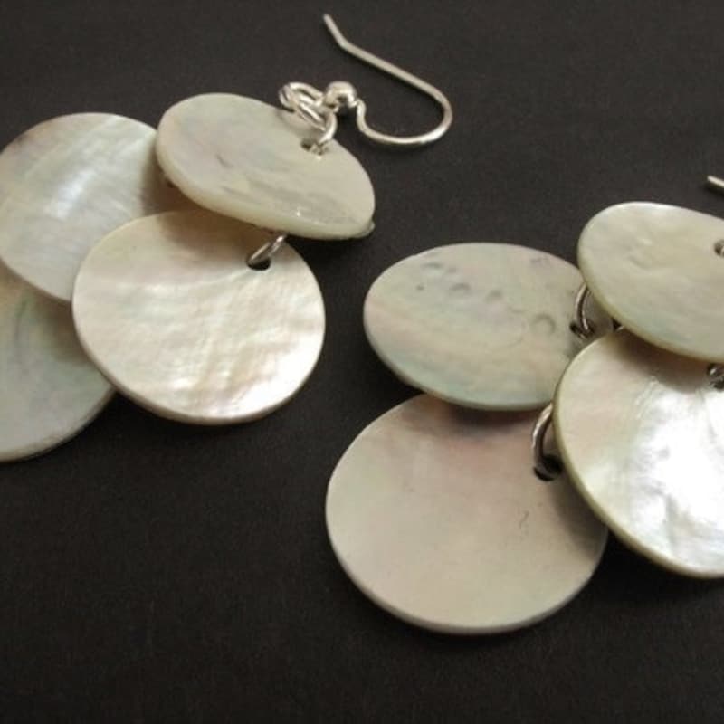 Shell Earrings - Etsy