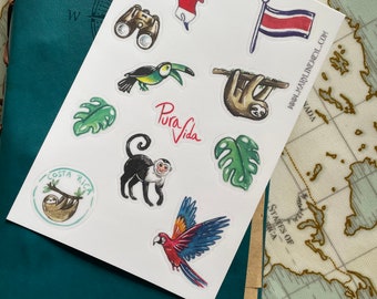 Corcovado National Park Costa Rica Bubble-free Stickers - Etsy