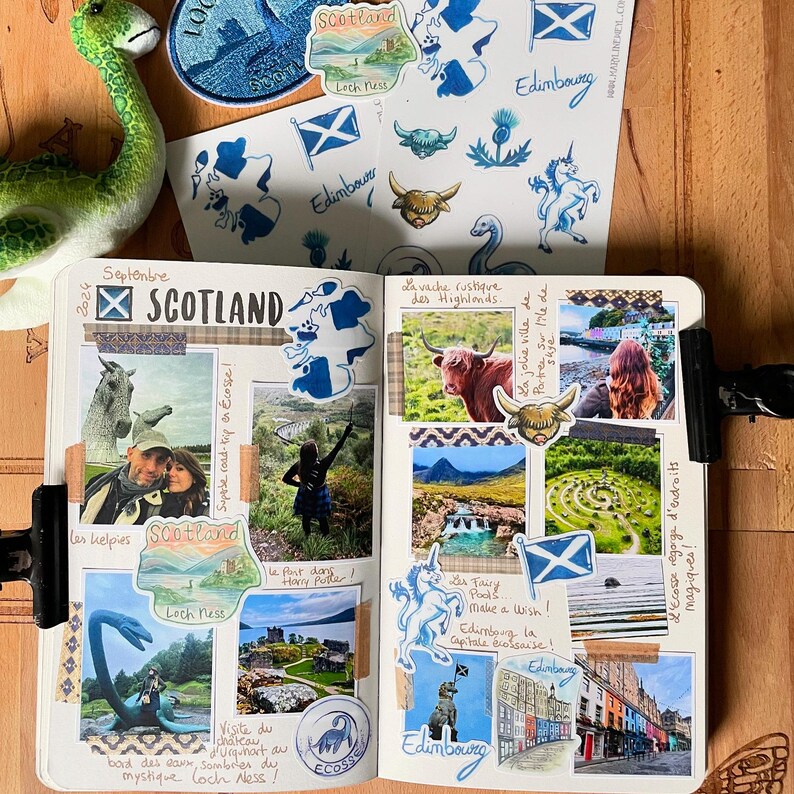 Scotland Travel Stickers - Etsy