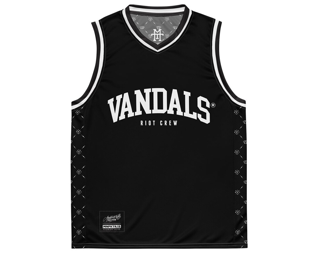 Vandals Riot Crew Jersey Jersey, Sport Shirt, Elastic/flexible ...