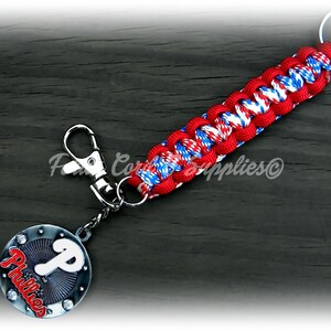 MLB Team Key Fob, Paracord Key Fob, Keychain, Unisex Adult Accessory ...