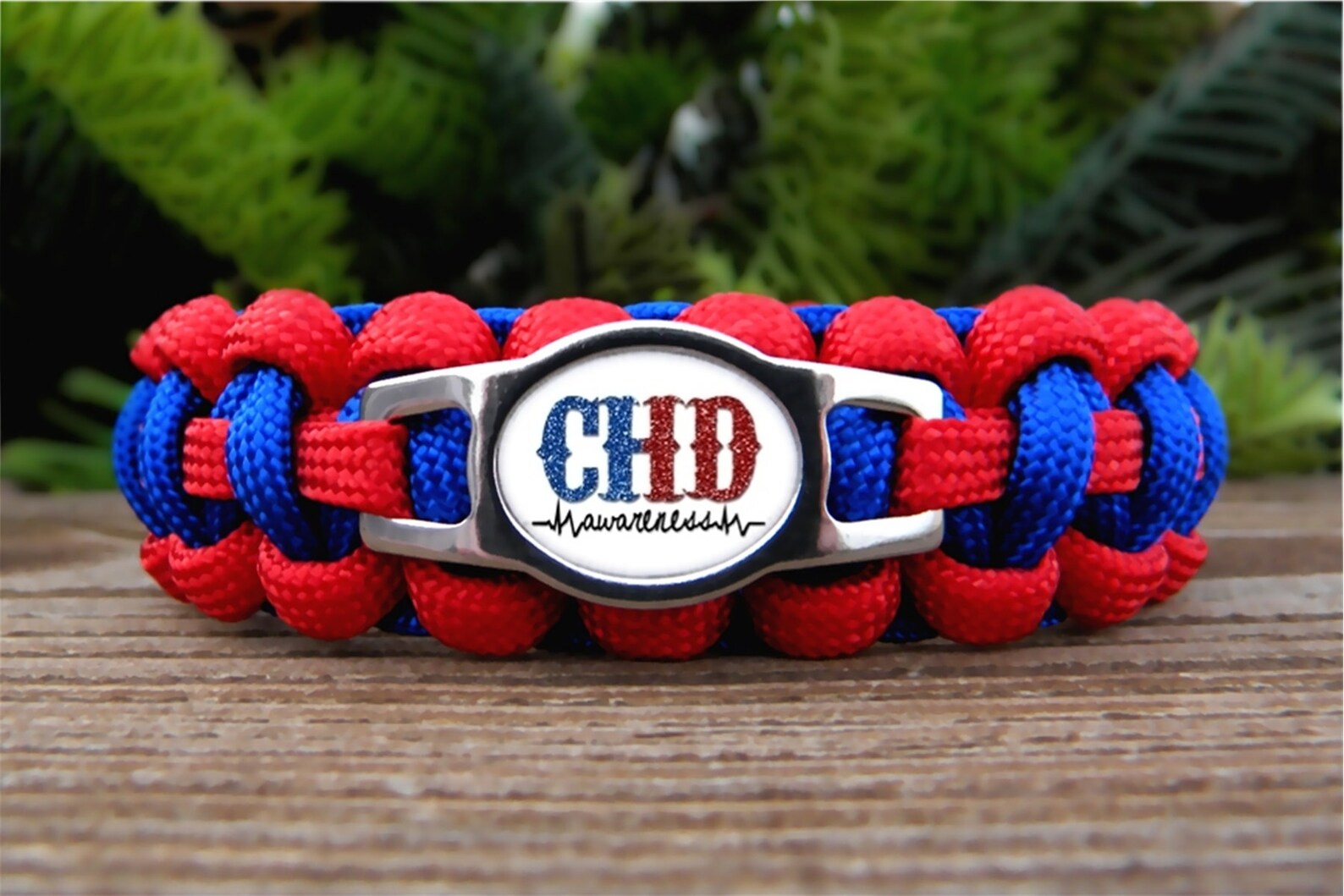 CHD Congenital Heart Defect Awareness Ribbon Bracelet - Etsy