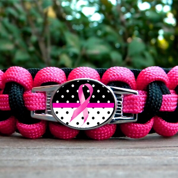 Mens Breast Cancer Bracelet - Etsy