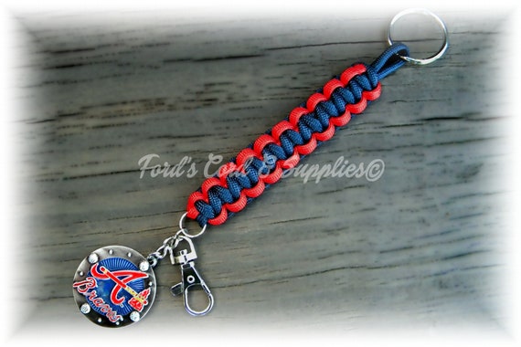 MLB Team Key Fob Paracord Key Fob Keychain Unisex Adult - Etsy