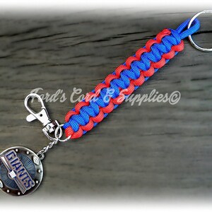 NFL Team Logo Key Fob, Keychain, Paracord Key Fob, Survival Gear ...