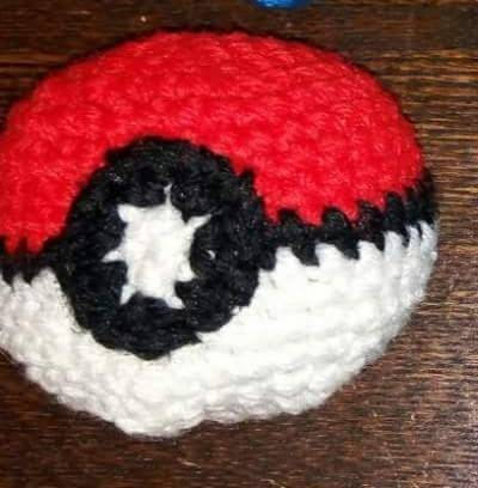 Crochet Hacky Sacks Red POKEMON Pokeball Free Shipping - Etsy