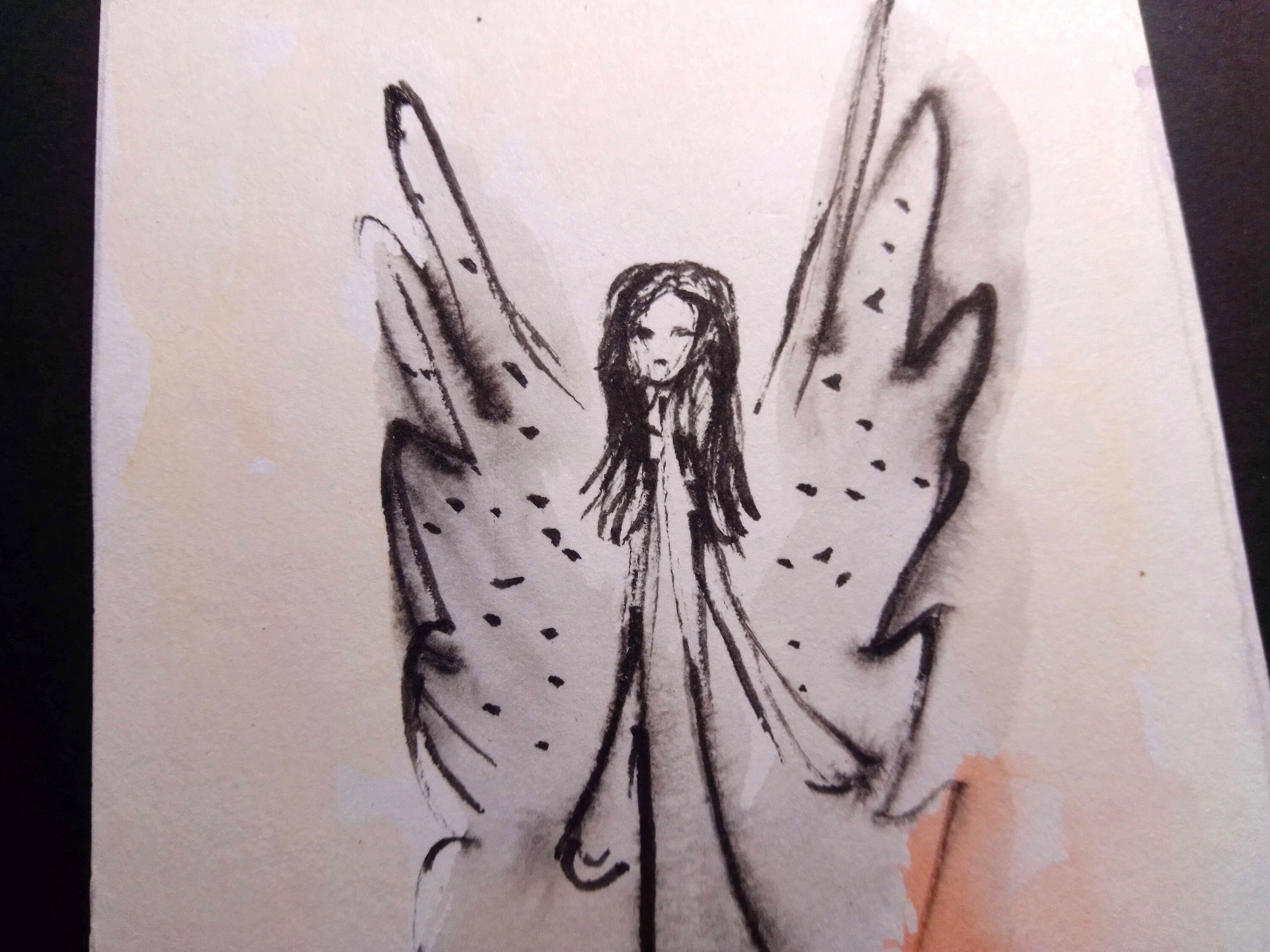 Alcohol Ink Resilient Pride Angel Original Abstract Painting Angel Art ...